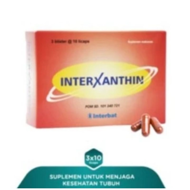 Jual Interxanthin Box 30 Kapsul | Shopee Indonesia