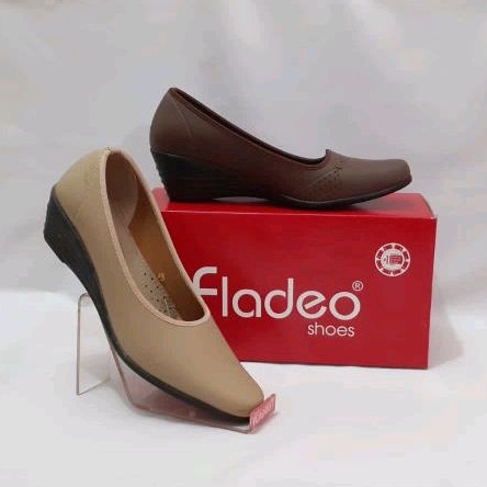 Jual SEPATU FORMAL KERJA WEDGES FLADEO | Shopee Indonesia