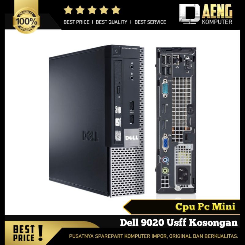 Jual CPU PC MINI Dell Optiplex 9020 USFF Ultra Slim Socket 1150 gen 4 ...
