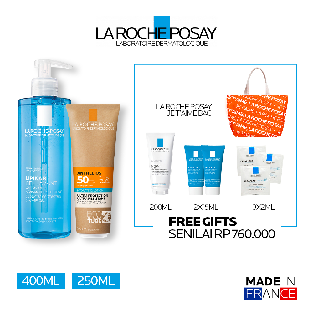 Jual La Roche Posay Complete Body Care & Protect + FREE Gifts Senilai ...