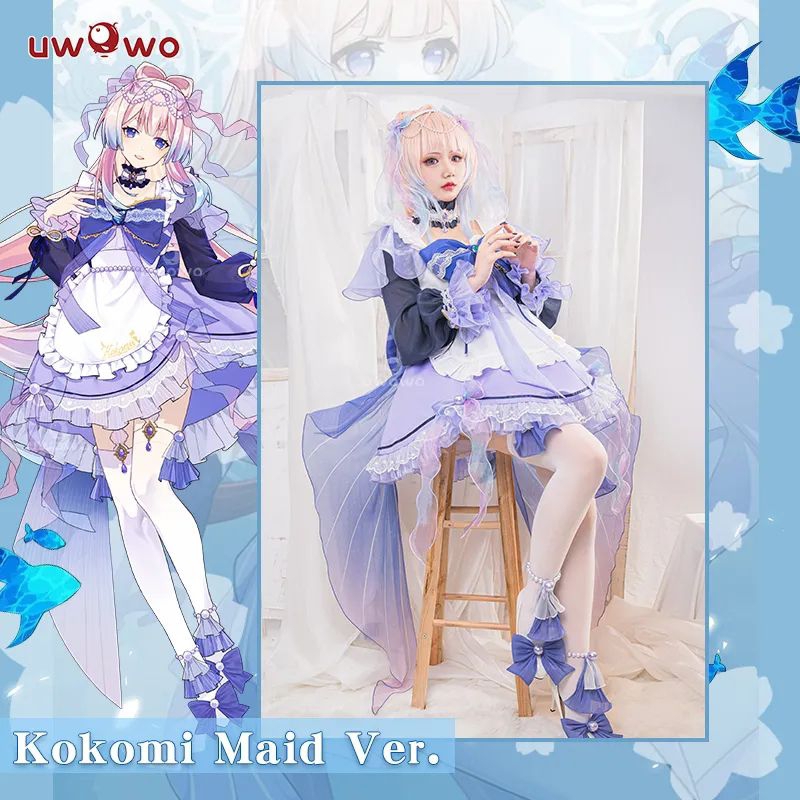 Jual UWOWO KOKOMI MAID GENSHIN IMPACT COSPLAY COSTUME KOSTUM GAME ... Jual UWOWO KOKOMI MAID GENSHIN IMPACT COSPLAY COSTUME KOSTUM GAME ...