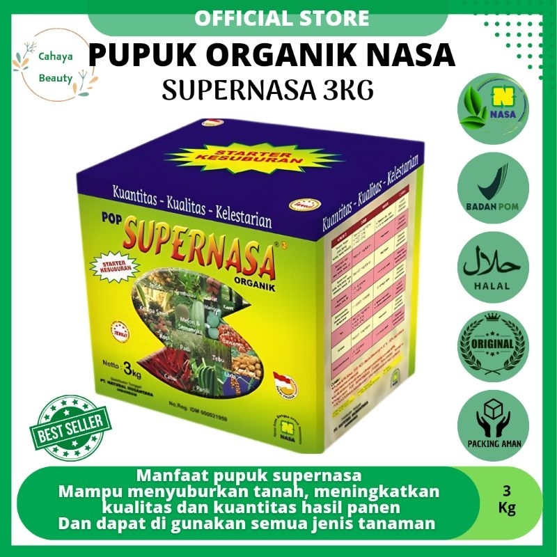 Jual SUPERNASA KEMASAN 3 KG || SPRB ORIGINAL NASA | Shopee Indonesia