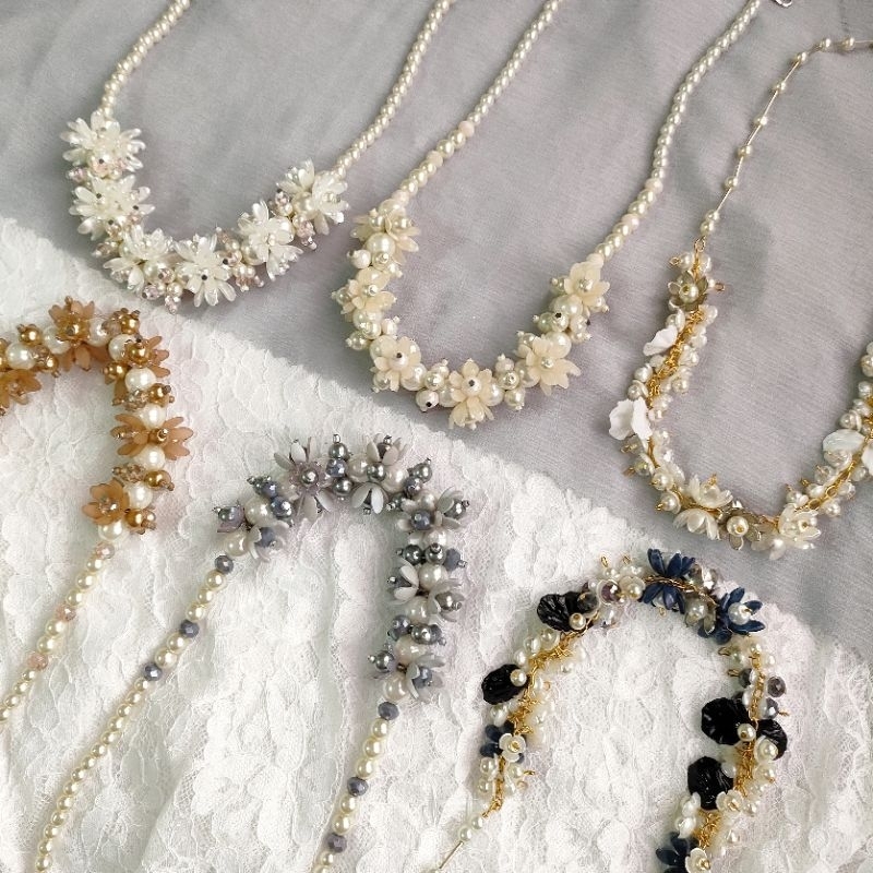 Jual KALUNG MANIK HIJAB PREMIUM | NECKLACE BEADS | KALUNG MUTIARA ...