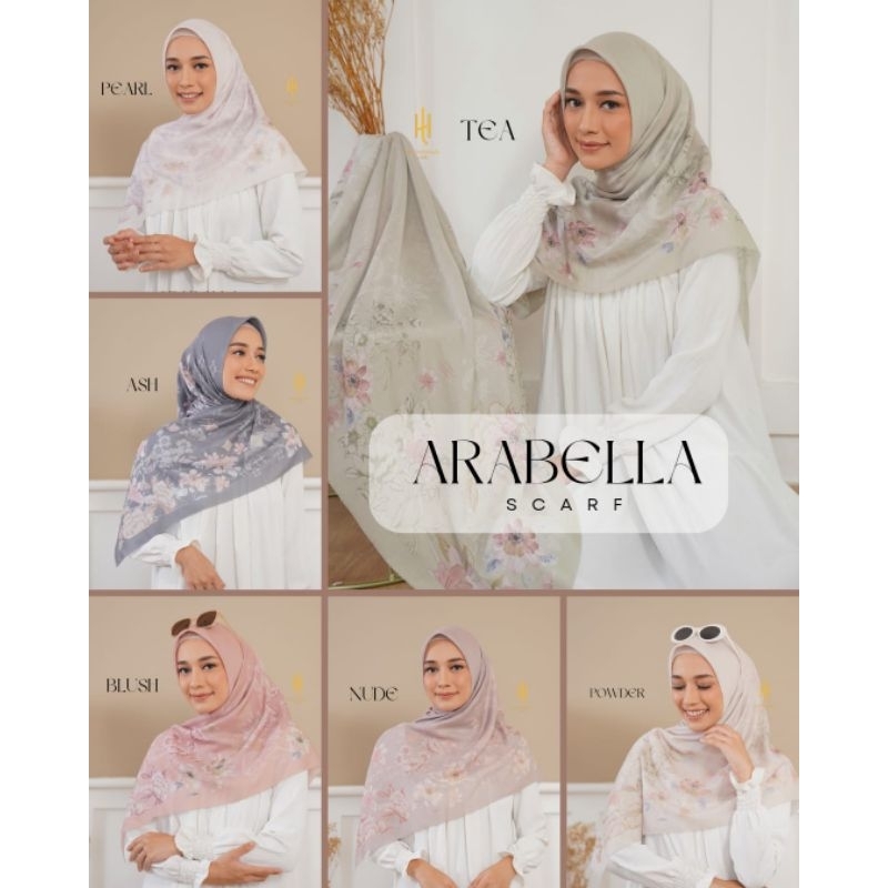 Jual HANANIA LABEL- ARABELLA SCARF | VOAL MOTIF PRINTING PREMIUM ...