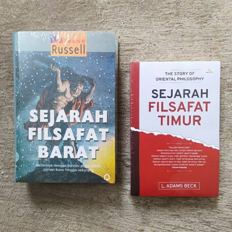 Jual Paket Buku Sejarah Filsafat Barat dan Sejarah Filsafat Timur ...