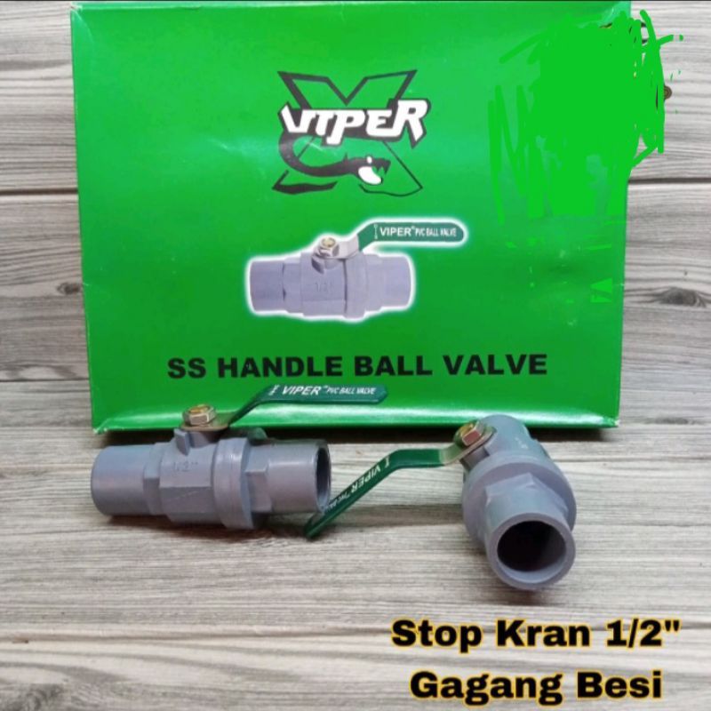 Jual STOP KRAN GAGANG PLAT BESI UKURAN 1/2 INCH | Shopee Indonesia