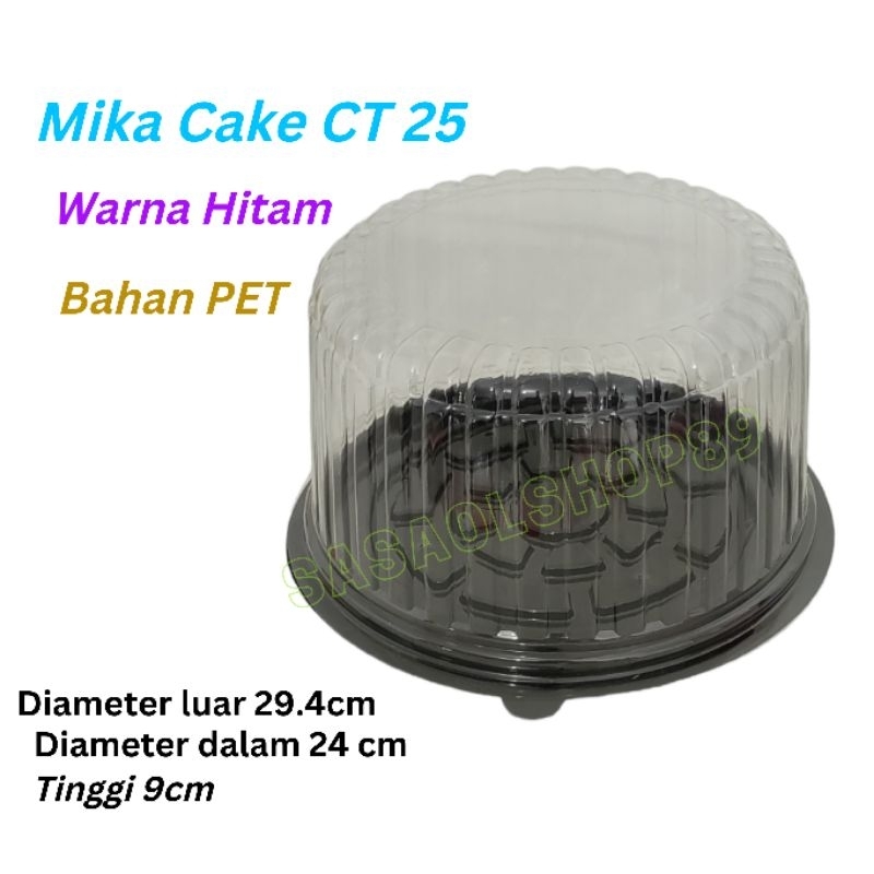 Jual Mika Tumpeng Mini CT 25 TEBAL (satuan)/Cake Tray/Mika Tart CT 25 | Shopee Indonesia