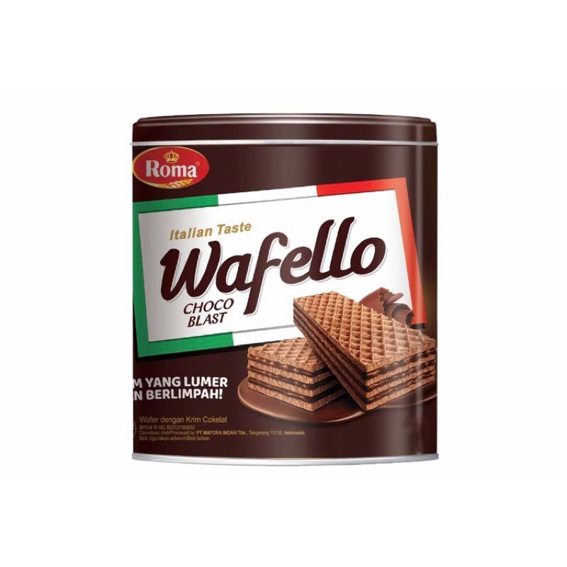 Jual Roma Waffelo Wafer Choco 234 g | Shopee Indonesia