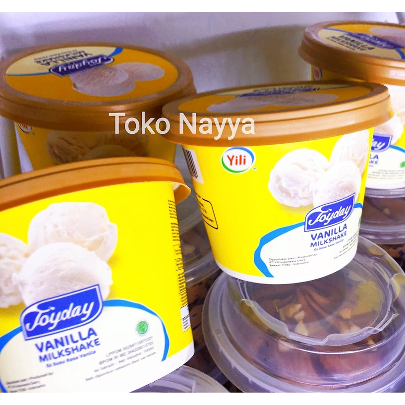 Jual Es Krim Joyday Vanilla MilkShake - Es Susu Rasa Vanilla | Shopee ...