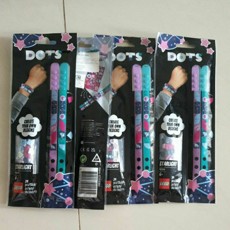 Jual Original Lego Gelang DOTS Starlight 41934 Bracelets Gelang Anak ...