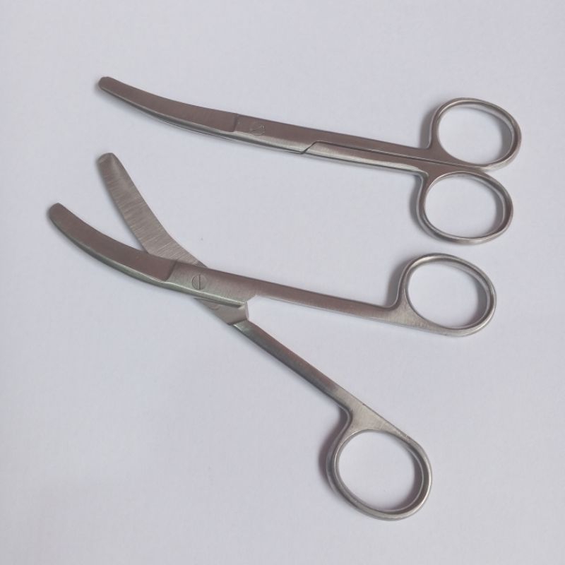 Jual Gunting Bedah operasi Bengkok tumpul 14 cm - Gunting tumpul ...