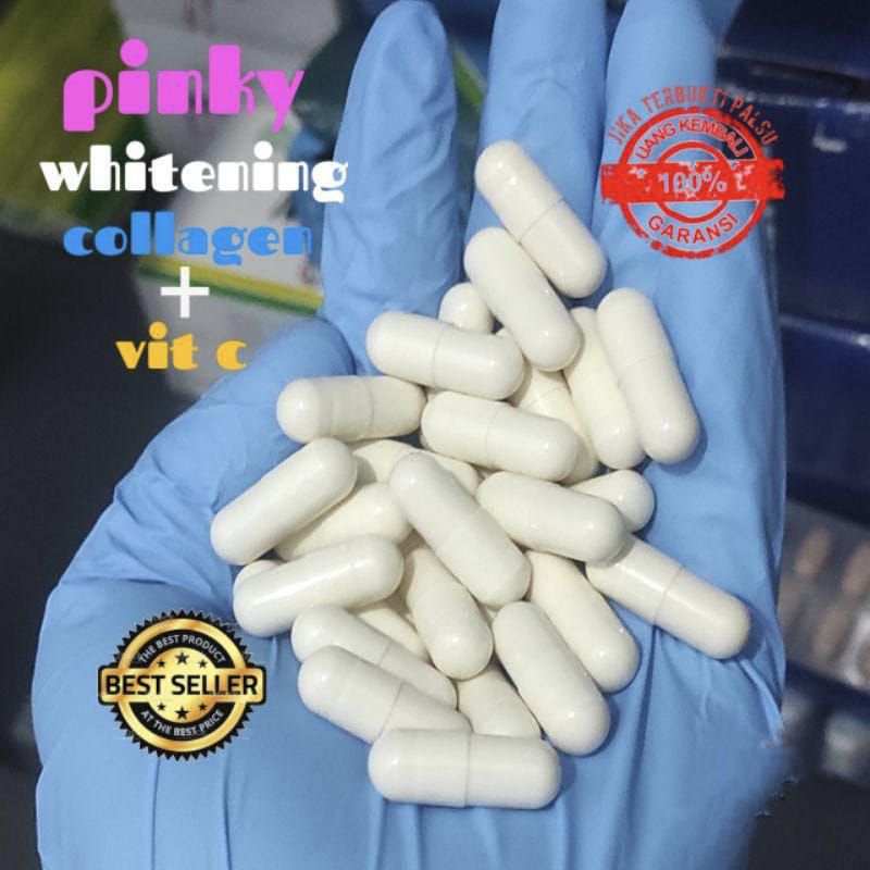 Jual KAPSUL WHITENING COLLAGEN PLUS VIT PEMUTIH TUBUH | Shopee Indonesia