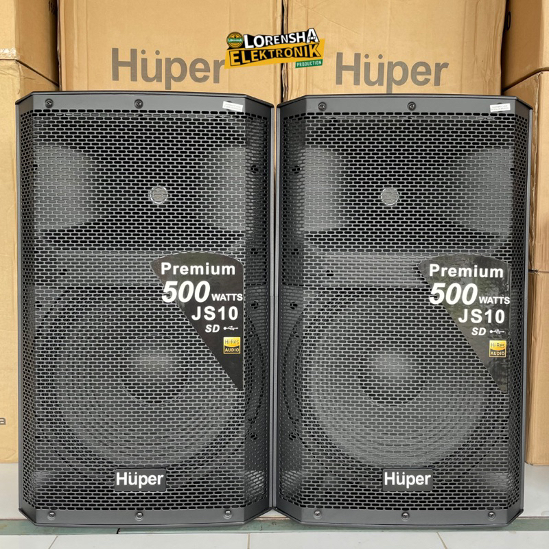 Jual Speaker Aktif Huper JS10 Original | Shopee Indonesia