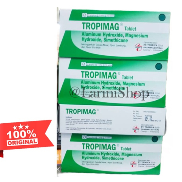 Jual TROPIMAG TABLET (HARGA PERBOX) | Shopee Indonesia