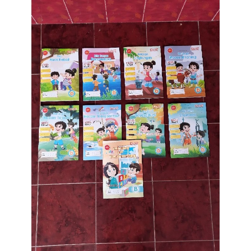 Jual BUKU PAKET KURIKULUM MERDEKA PAUD TK Kelompok A isi 9 buku ...