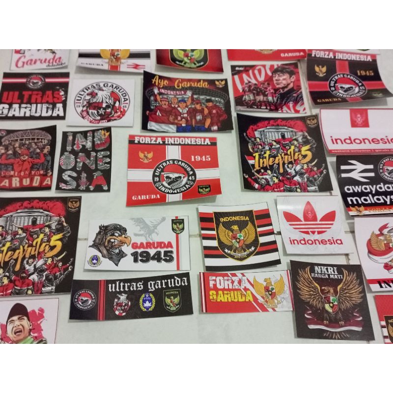 Jual Stiker Pack Timnas Indonesia Vinyl Ultras Garuda Fans Awaydays ...
