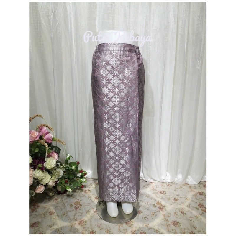 Jual ROK SPAN SONGKET SEMI PALEMBANG / ROK JADI / BAWAHAN KEBAYA ~Eka ...