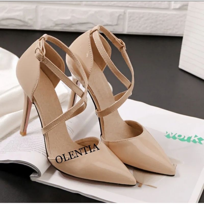 Jual Sepatu Wanita Sepatu heels 9cm SH 34 | Shopee Indonesia