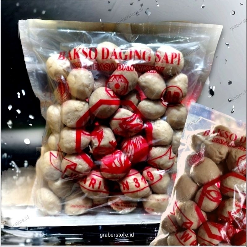 Jual Bakso Daging Sapi Warisan AB 50 / Warisan AB 50 Asli / Baso Sapi ...
