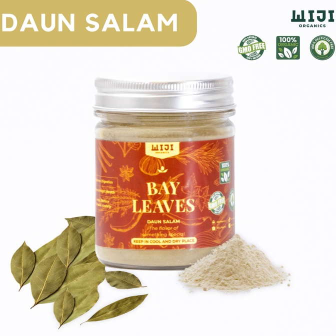 Jual Bay Leaves Dried | Daun Salam Kering Leaf Herbs Bumbu Murni Premium - 8 gram (utuh ...