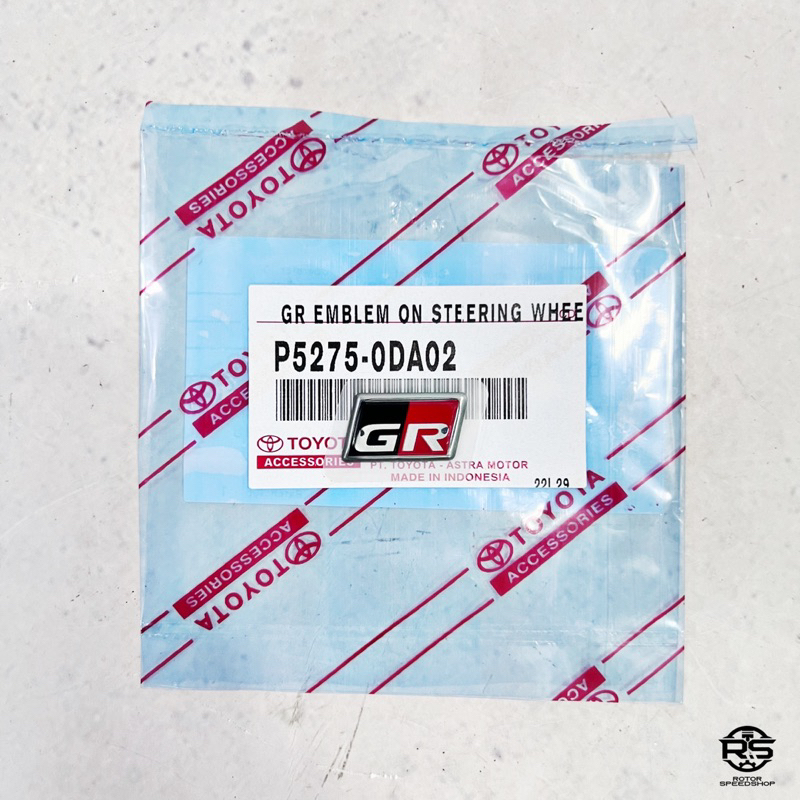 Jual Emblem Logo Setir GR-Steering Wheel GR Raize-Agya-Avanza-Fortuner ...