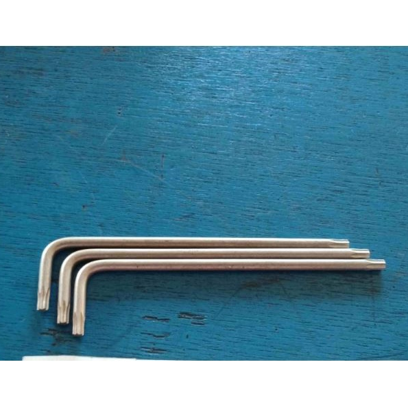 Jual kunci l bintang long t45 allen key torx long t45 wipro | Shopee ...