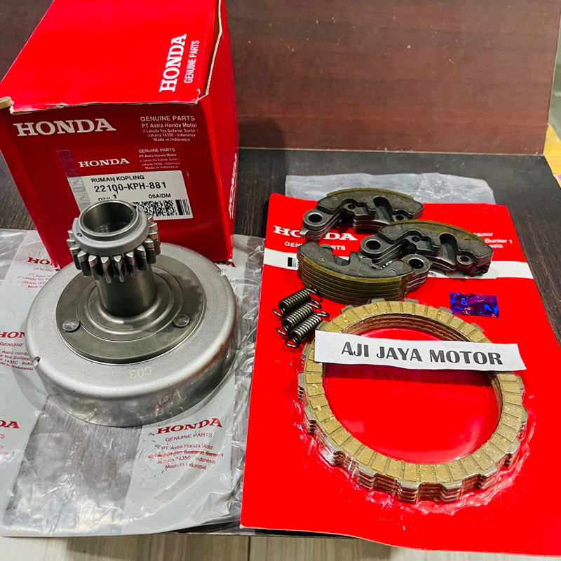 Jual Paket Kopling Lonceng kph + Ganda + Kampa Ganda Supra x 125 karisma Kirana KPH | Shopee ...