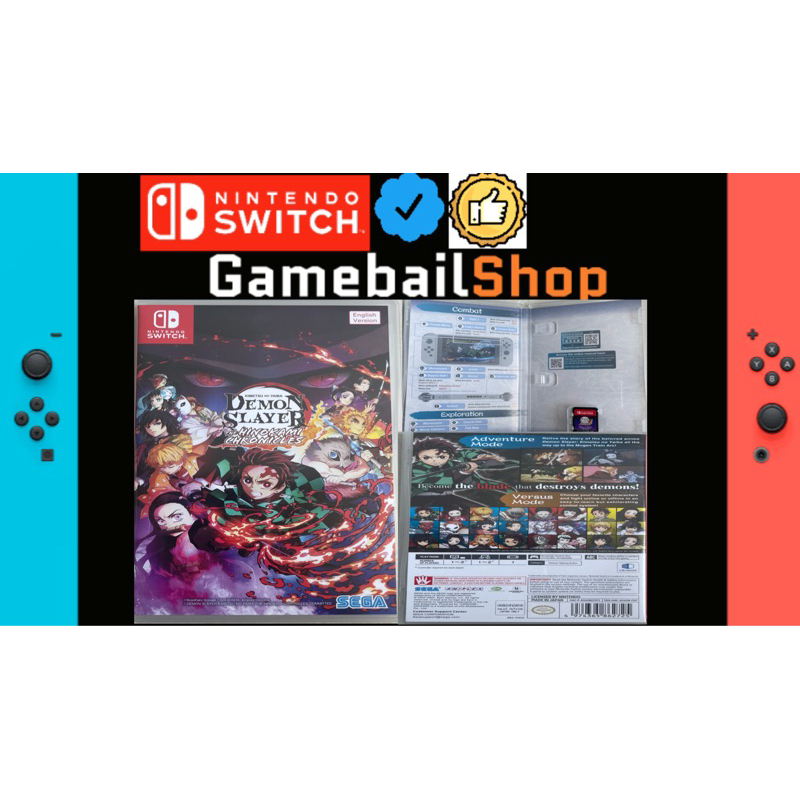 Jual Nintendo Switch Game - Demon Slayer Demons Kimetsu No Yaiba The ...