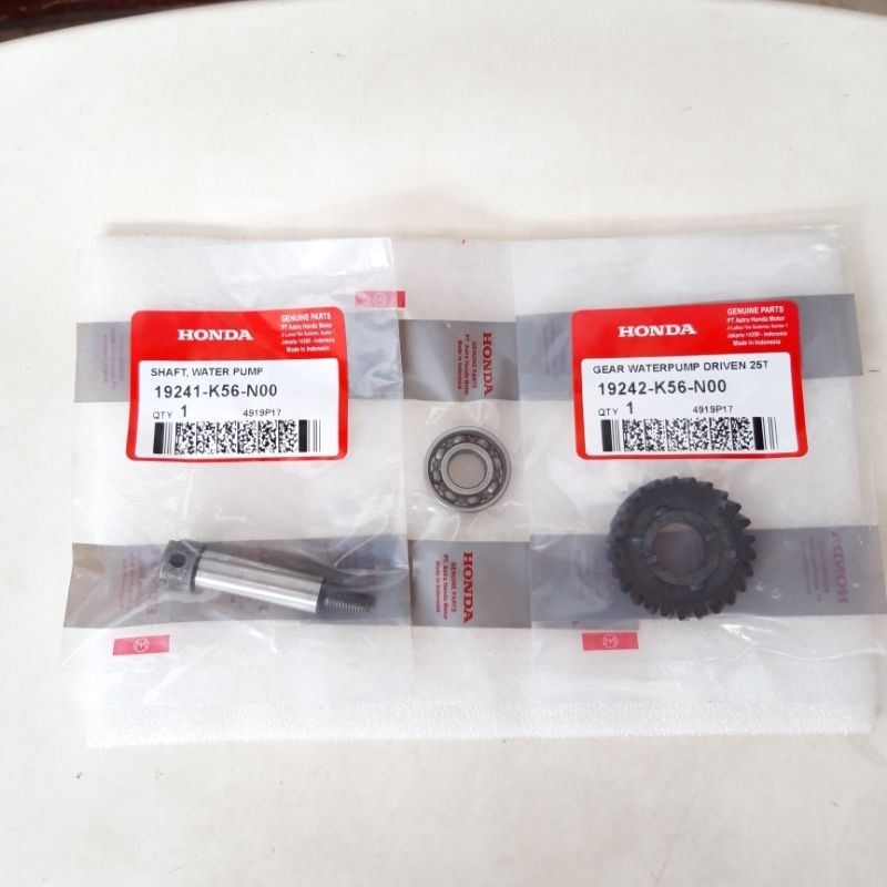 Jual WATER PUMP AS GIGI BEARING POMPA AIR RADIATOR K15 CB150R SONIC 150 ...