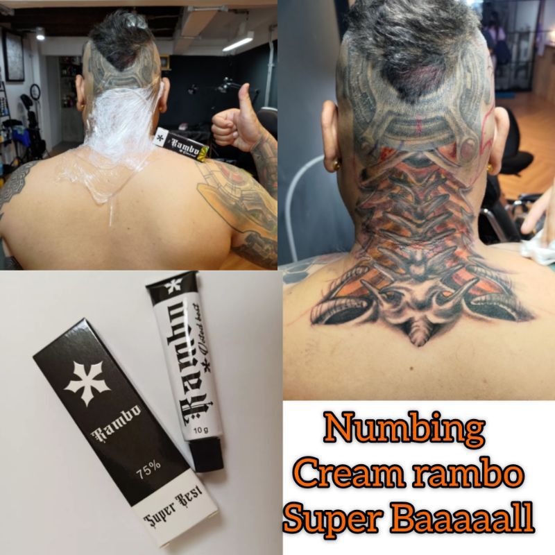 Jual RAMBO TATO CREAM SUPER FAST NUMB | Shopee Indonesia