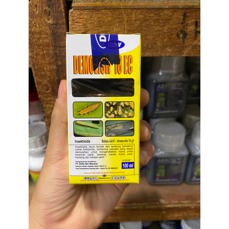 Jual INSEKTISIDA DEMOLISH 18 EC 100ML ABAMEKTIN | Shopee Indonesia
