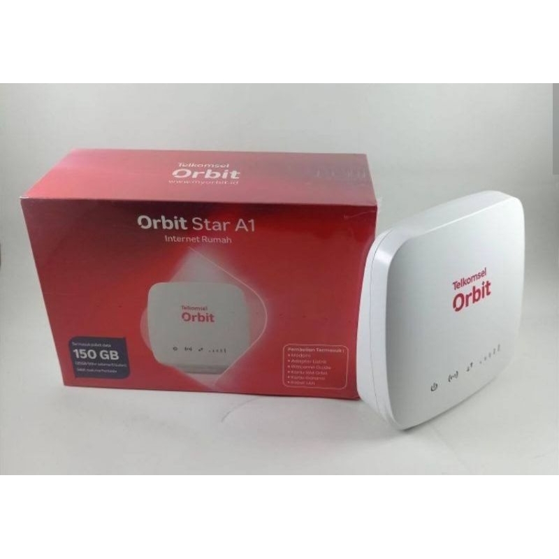 Jual Telkomsel orbit star A1 modem router modem wifi 4G free perdana ...