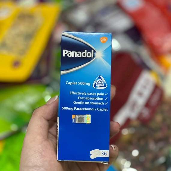 Jual PANADOL Optizorb Caplet 500mg isi 36 tablet Import Malaysia ...