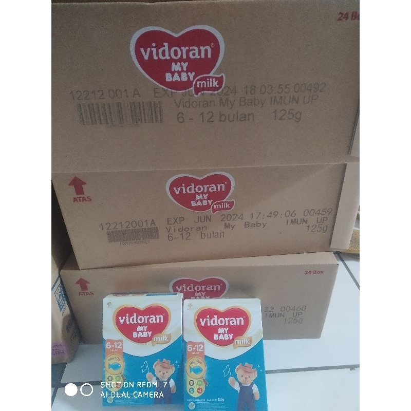 Jual VIDORAN 6-12bulan berat 125 gr Exp Jun 2026 | Shopee Indonesia