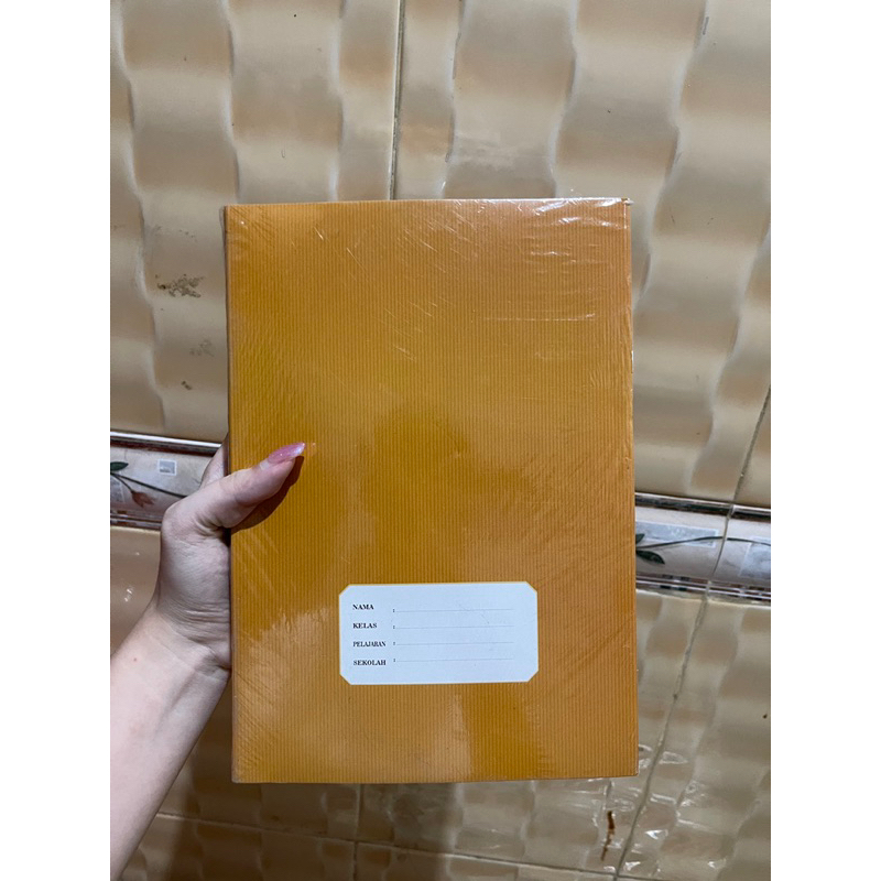 Jual Buku Tulis Boxy Sampul Coklat OKEY 50 lembar / BUKU TULIS PANJANG ...