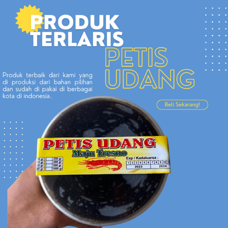Jual petis udang gresik SUPER 250gram/petis rujak cingur surabaya | Shopee Indonesia