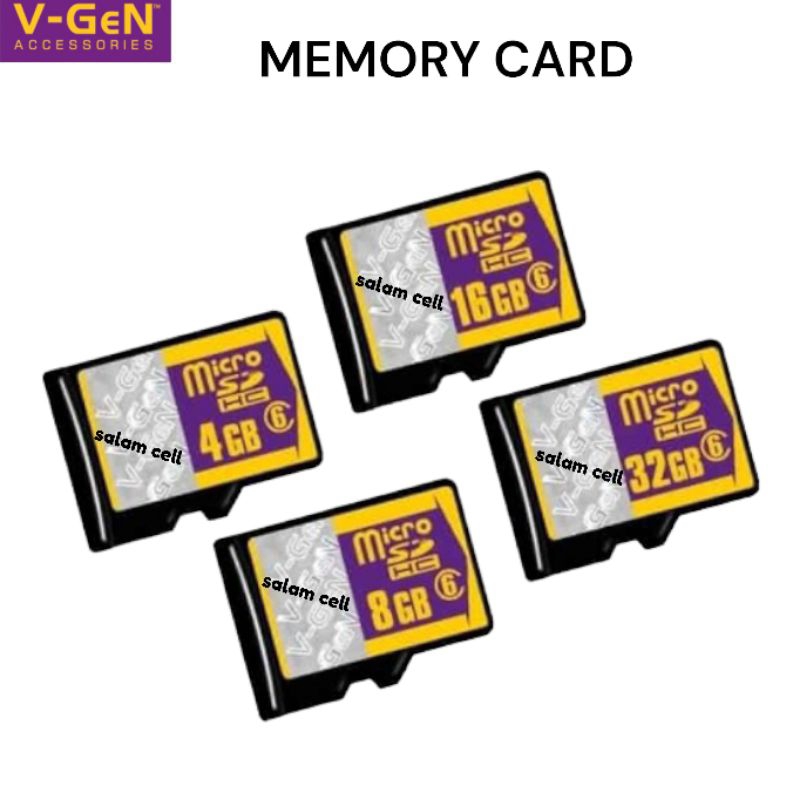 Jual Memory Card V-Gen SD Card MMC 32GB Class 6 Original Vgen Garansi ...