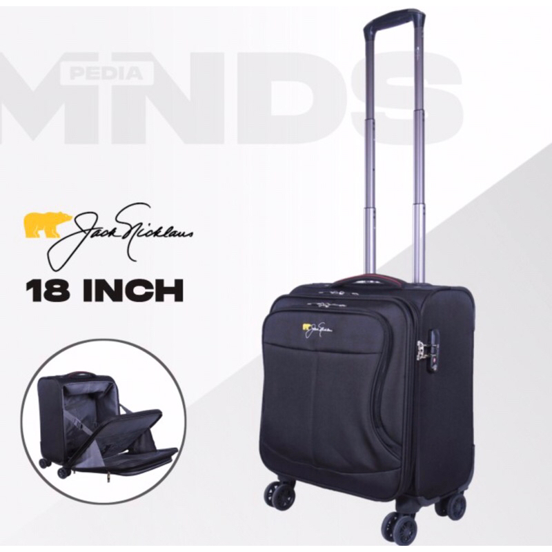 Jual Koper 18 Inch jack Niklaus 73107 Kabin Pilot Dengan Slot Laptop ...