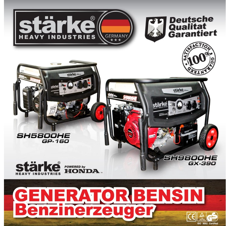 Jual Genset Generator merk Honda Starke SH5800HE | Shopee Indonesia