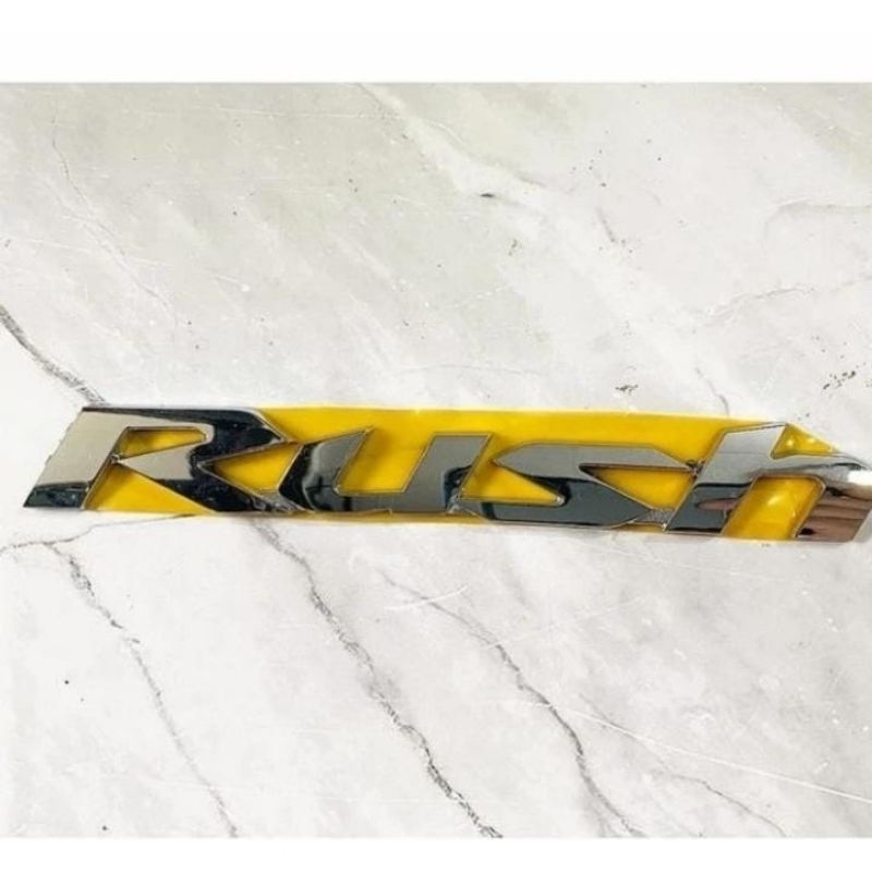 Jual logo emblem new rush original | Shopee Indonesia