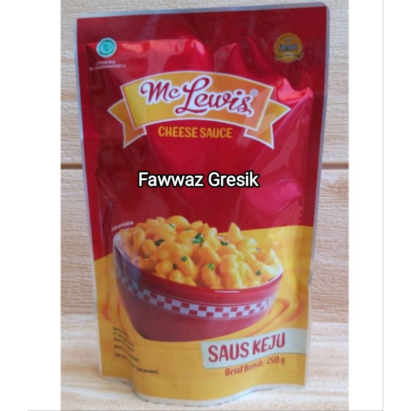 Jual Mc Lewis Cheese Sauce Saus Keju 250gr / McLewis Saus Keju 250 gr ...