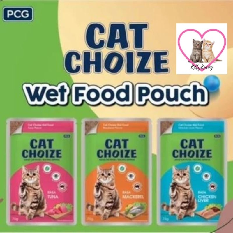 Jual CAT CHOIZE Pouch Makanan Basah Kucing | Shopee Indonesia