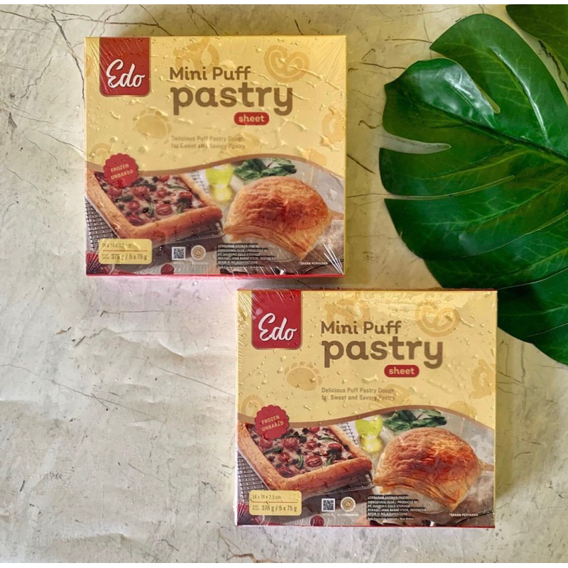 Jual Edo Mini Puff Pastry Sheet 375gr | Shopee Indonesia