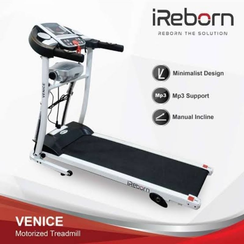 Jual Treadmill Elektrik Ireborn Venice Free Ongkir Medan Dan sekitarnya ...