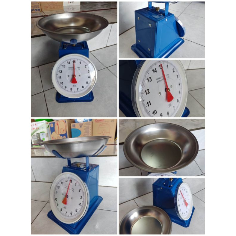 Jual TIMBANGAN BUAH 15 KG SPIRING PLATFORM SCALE / TIMBANG BUAH 15 KG ...