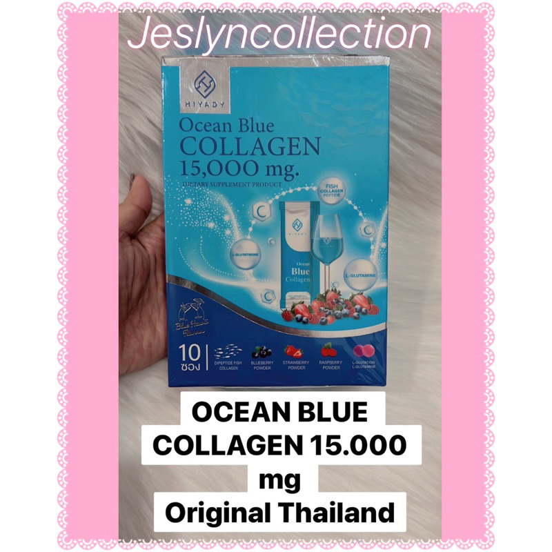 Jual OCEAN BLUE COLLAGEN 15.000 mg ORIGINAL THAILAND | Shopee Indonesia