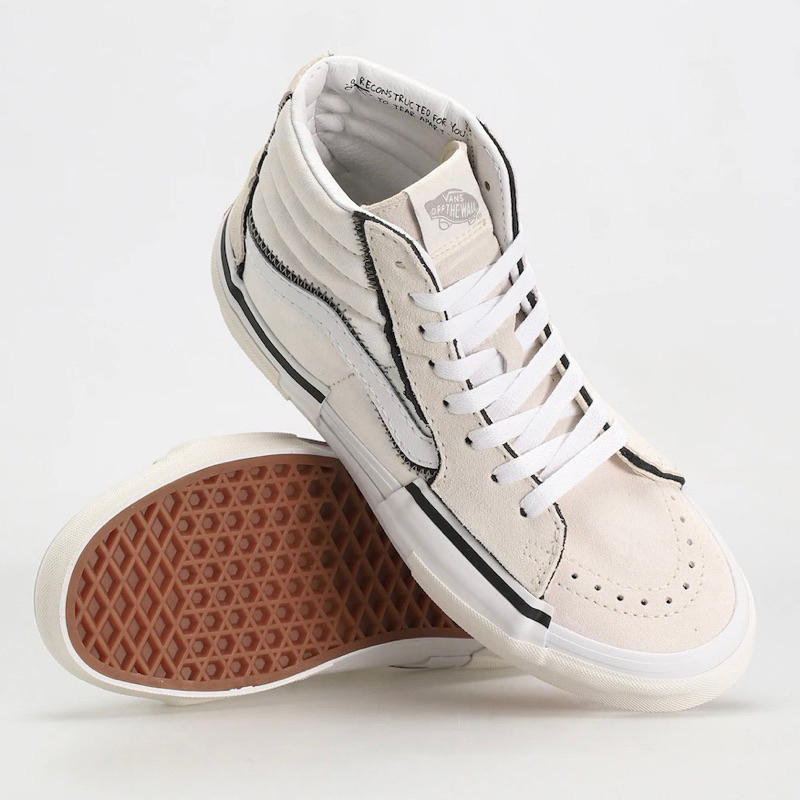 Jual Vans sk8 hi reconstruct marshmallow white (Resmi VANS STORE LUAR ...