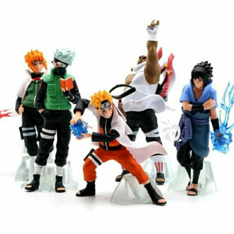 Jual NARUTO FIGURE 1 SET ISI 5 / MAINAN PAJANGAN ANIME / NARUTO ...