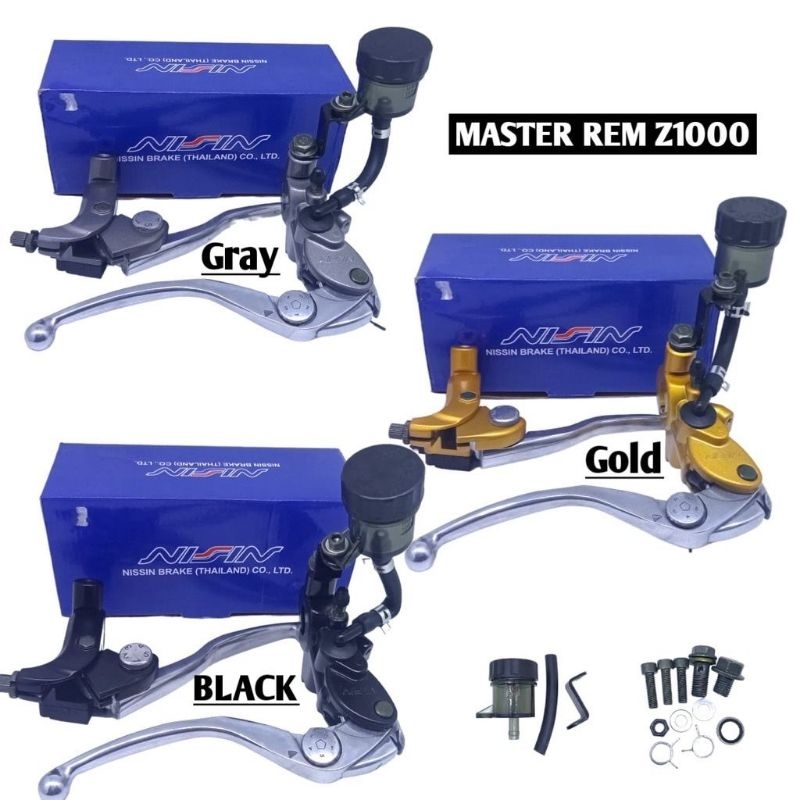 Jual MASTER REM Z1000 RADIAL SET KOPLING TABUNG SMOKE KAWASAKI NINJA ...