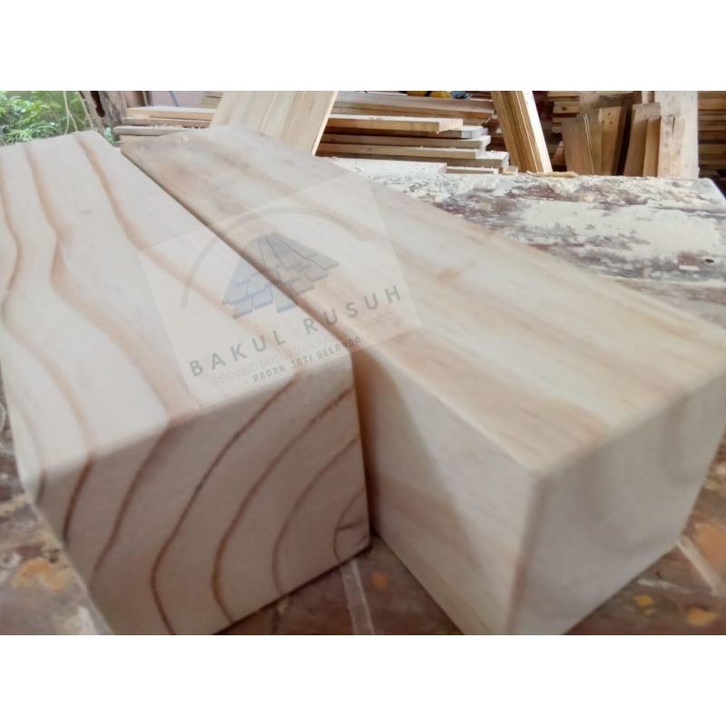 Jual kayu balok yoga solid pinus tanpa sambungan ukuran 7x7 cm | Shopee ...